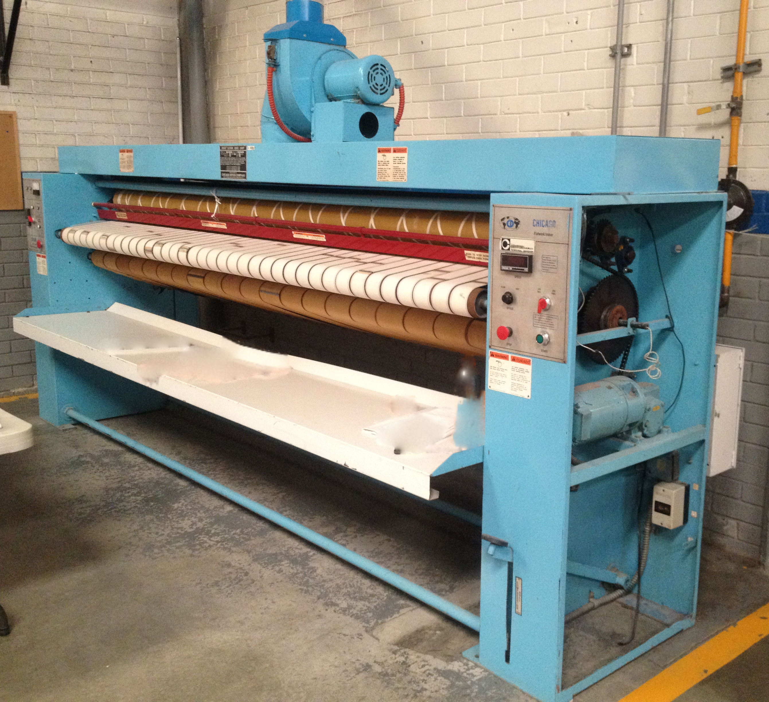 Lavadoras Industriales- Equipos Continental - MANGLES PARA PLANCHADO