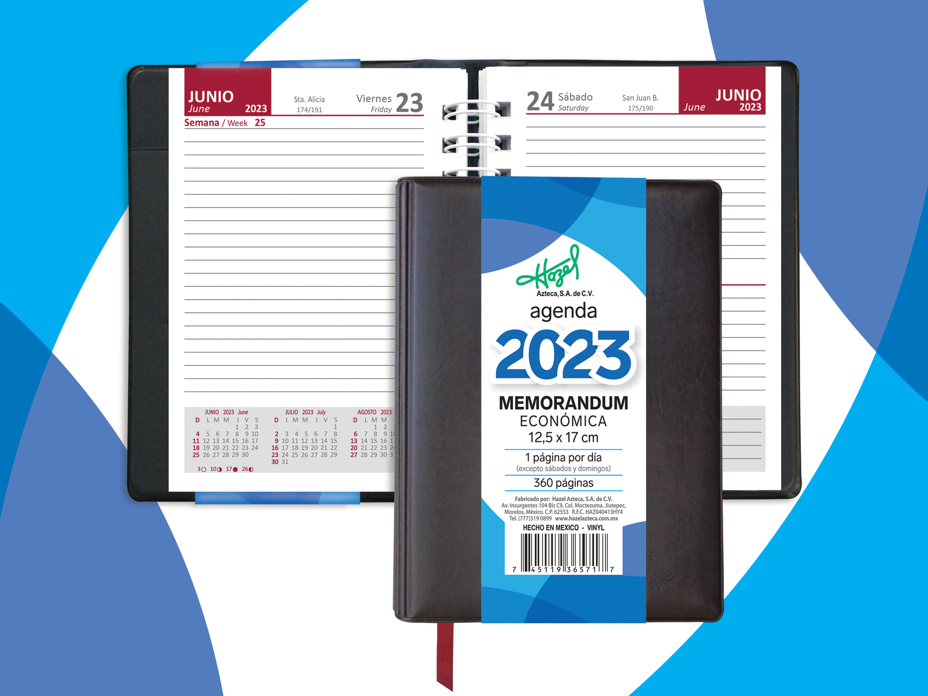 Hazel Azteca - Agendas 2023