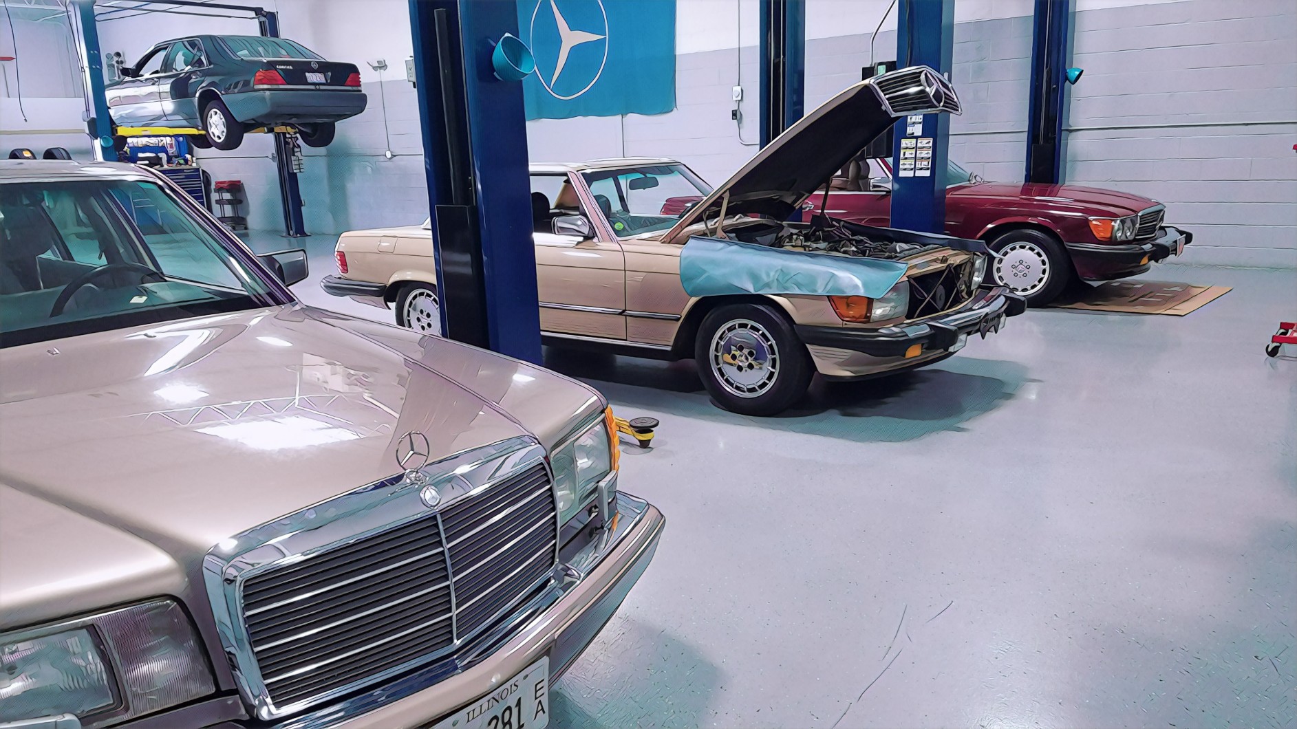 MBS Automotive of Northbrook: Mercedes Benz Specialists | Premium Tire ...