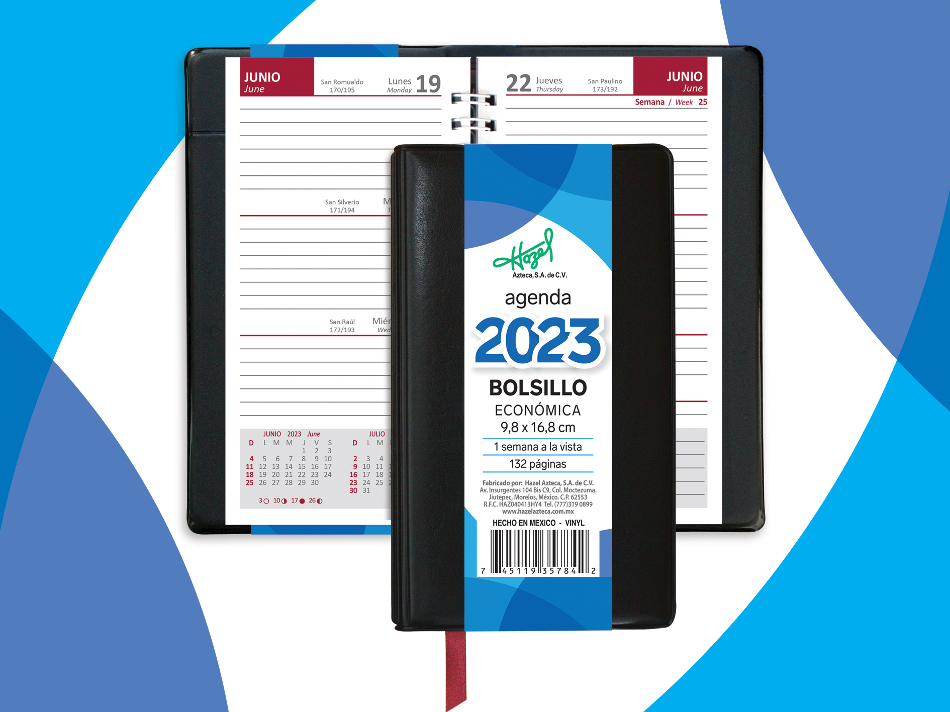 Hazel Azteca - Agendas 2023