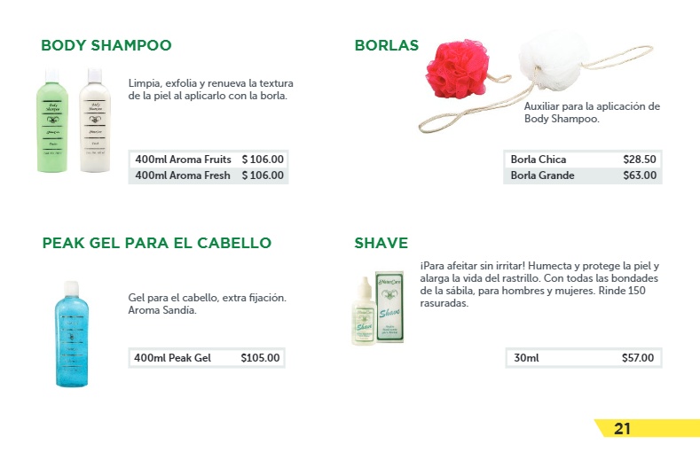 Catálogo de productos domésticos - SWIPE