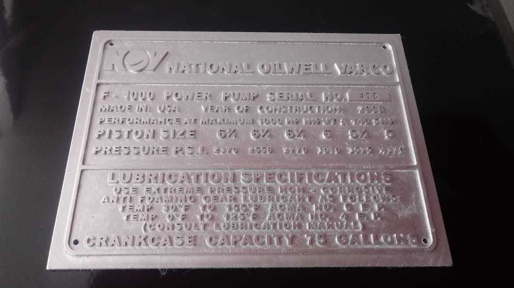 Creando Company SAC - Grabado en Metal