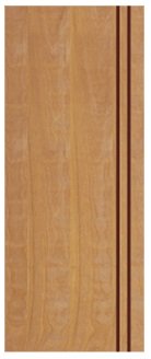 Folha de Porta de madeira Curupixa, Decorativa, Fresa 26, 80 x 210 x 3 ...