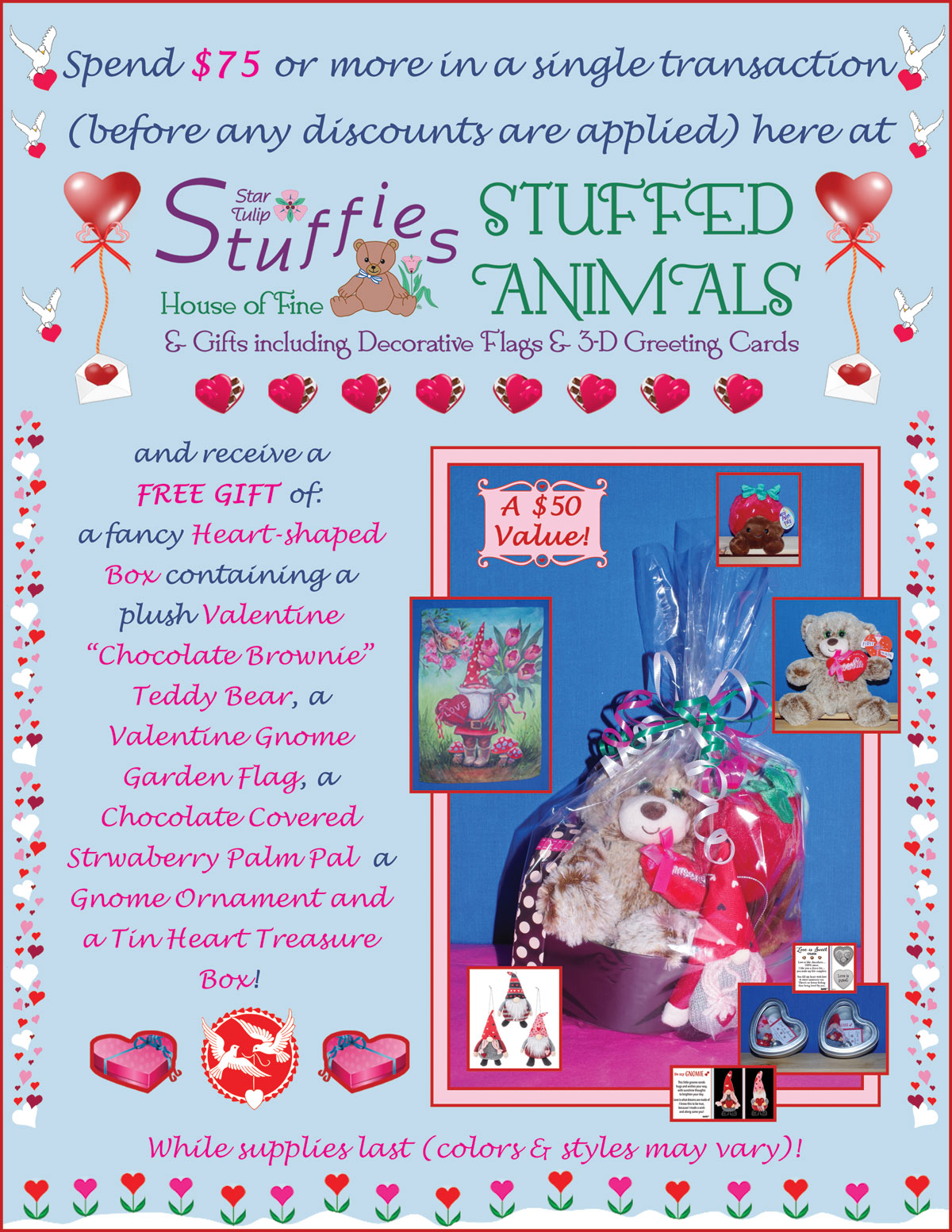 Star Tulip Stuffies - Welcome