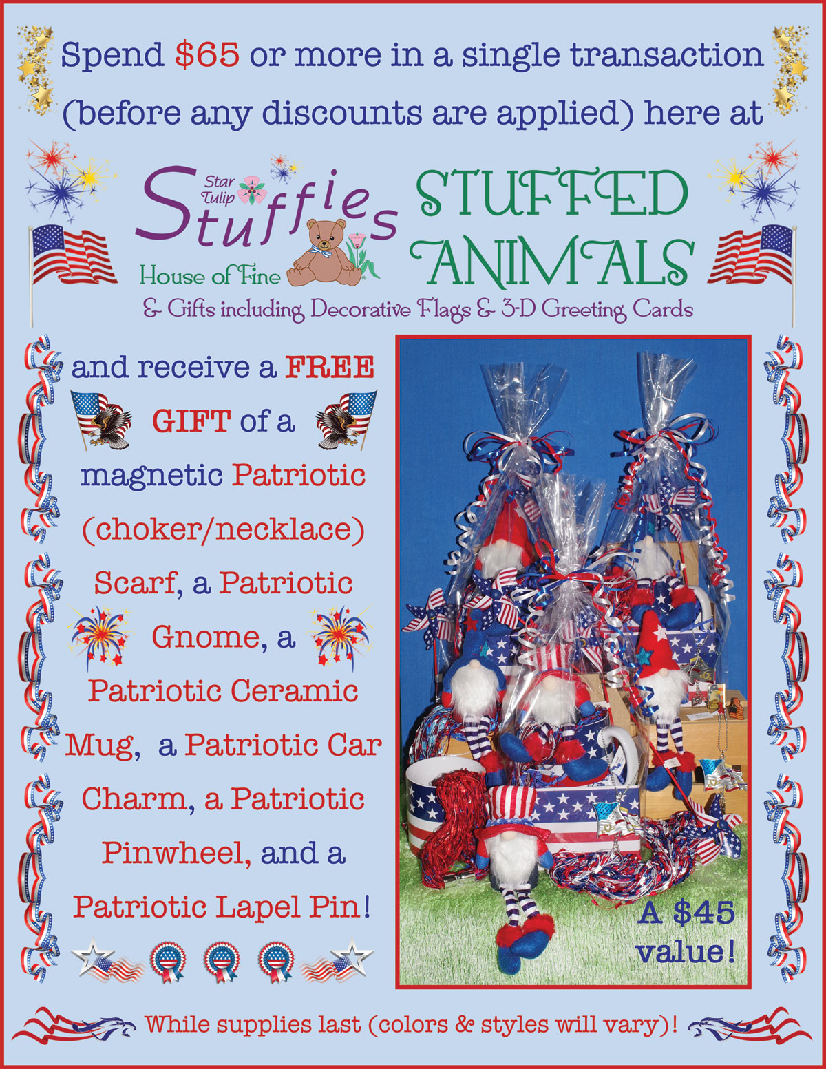 Star Tulip Stuffies - Welcome