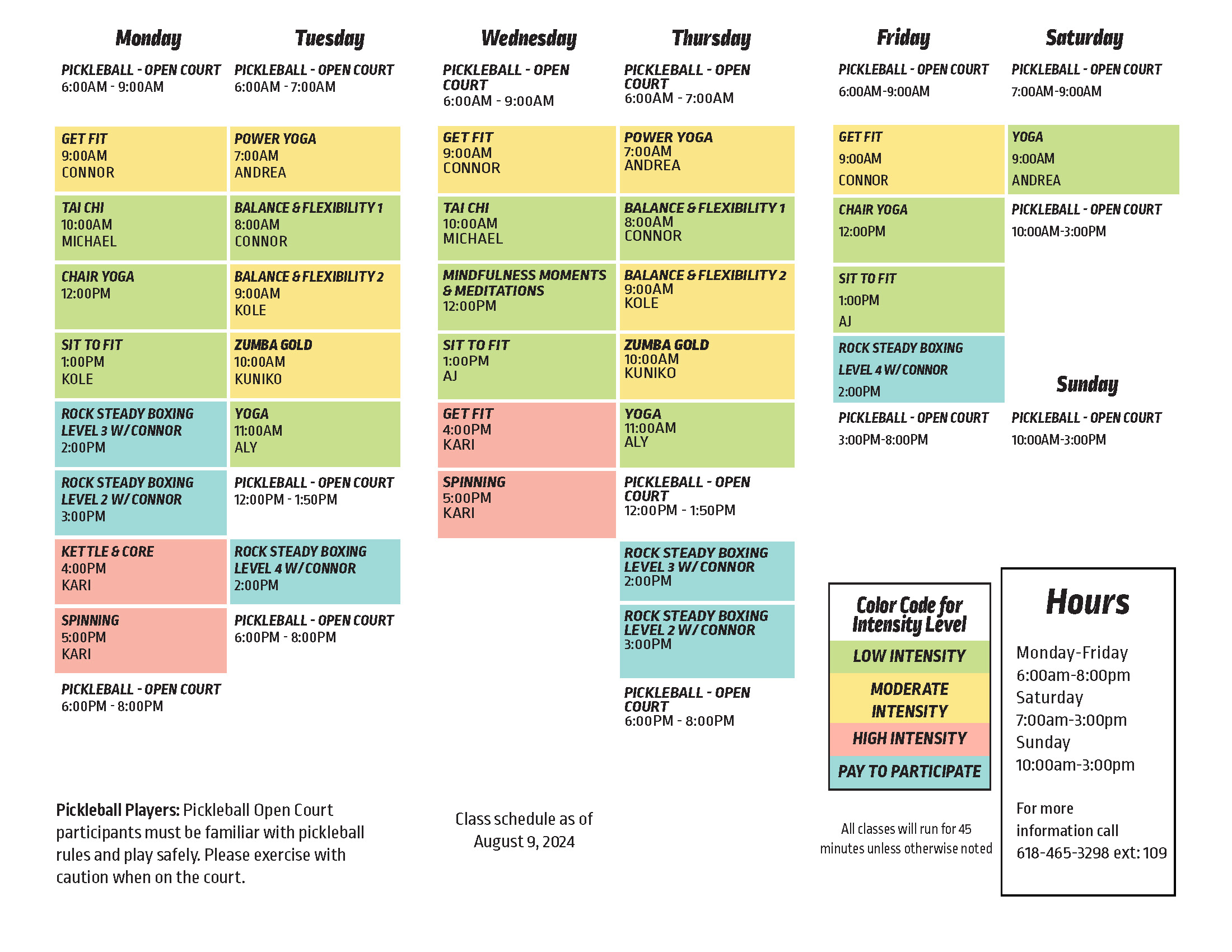 Senior Services Plus, Inc. - Group Classes