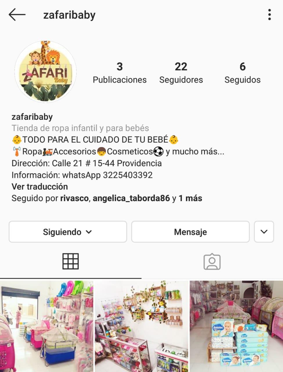 Inicio - ZAFARI BABY