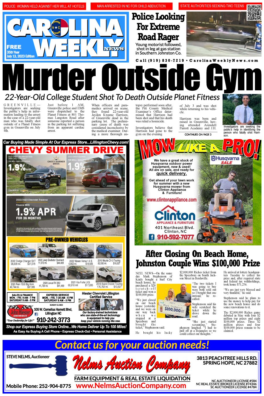 Eastern North Carolinas Free News Weekly Since 1989 - Carolina Weekly ...