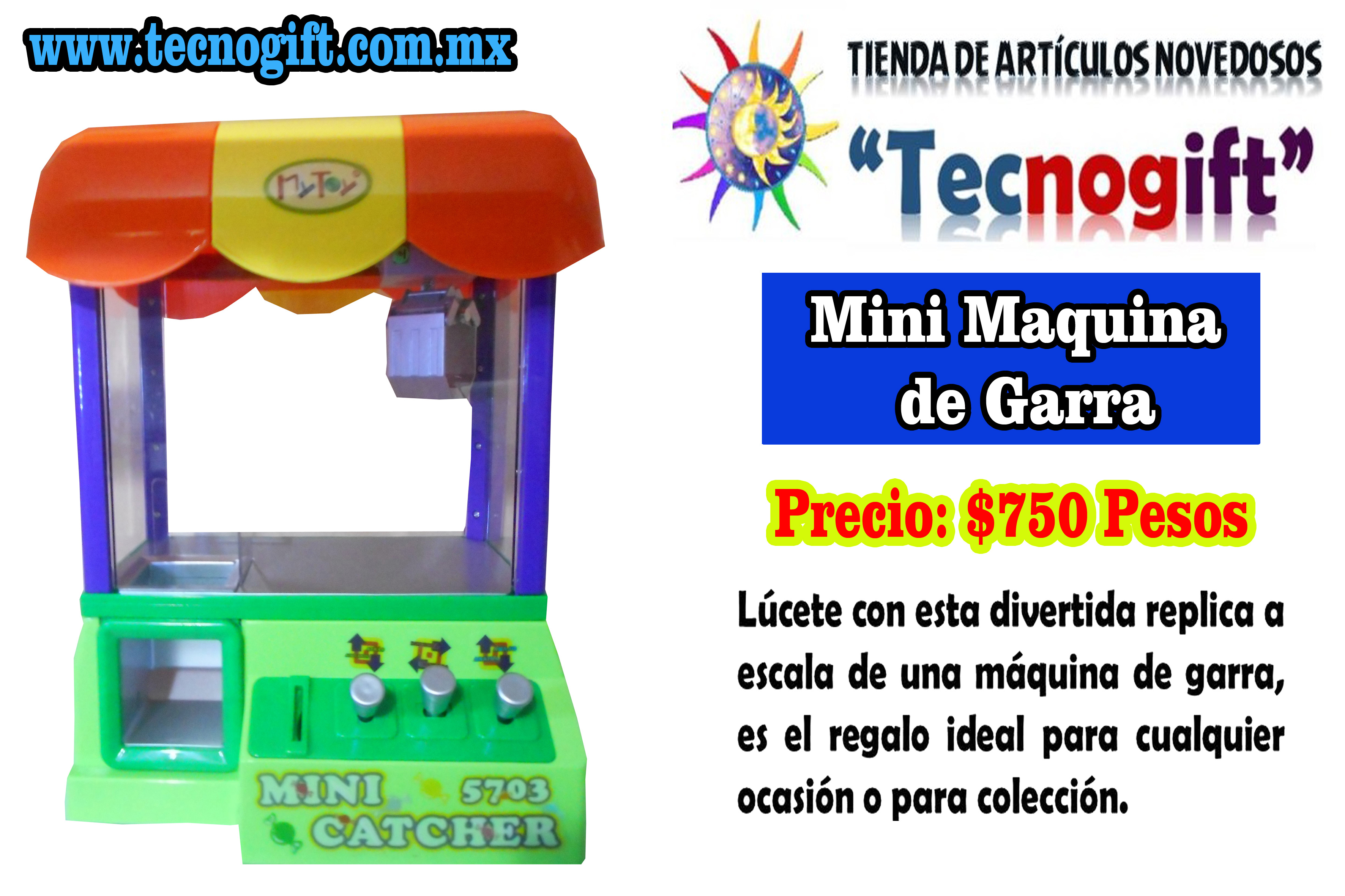Tienda TecnogiftMx - MINI MAQUINA DE GARRA