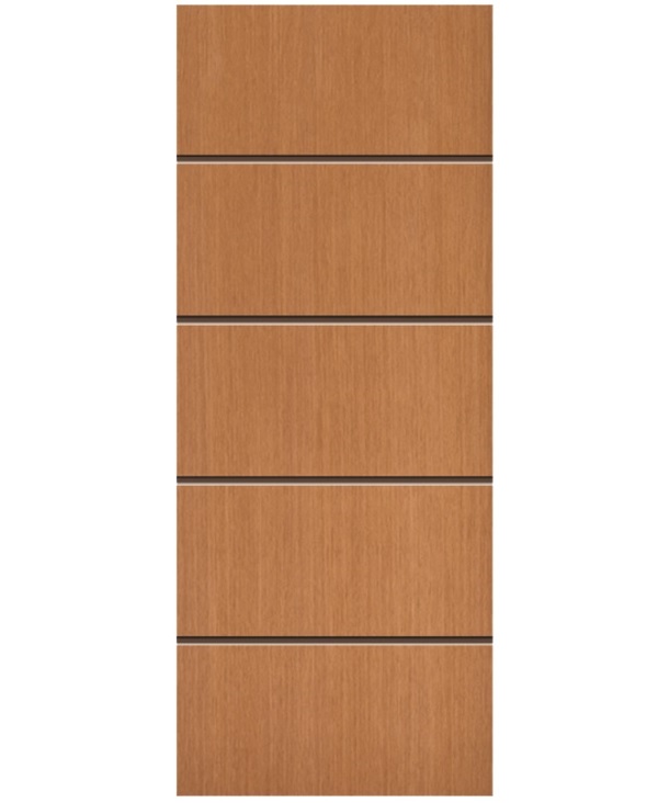 Folha de Porta de madeira Curupixa, Decorativa, Fresa 02, 80 x 210 x 3 ...