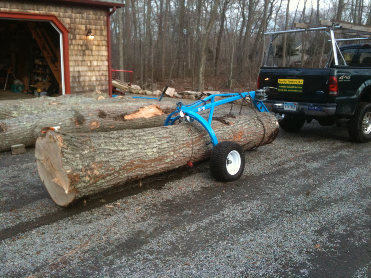 Terrific Timbers LLC Portable Sawmill Service - Equipment