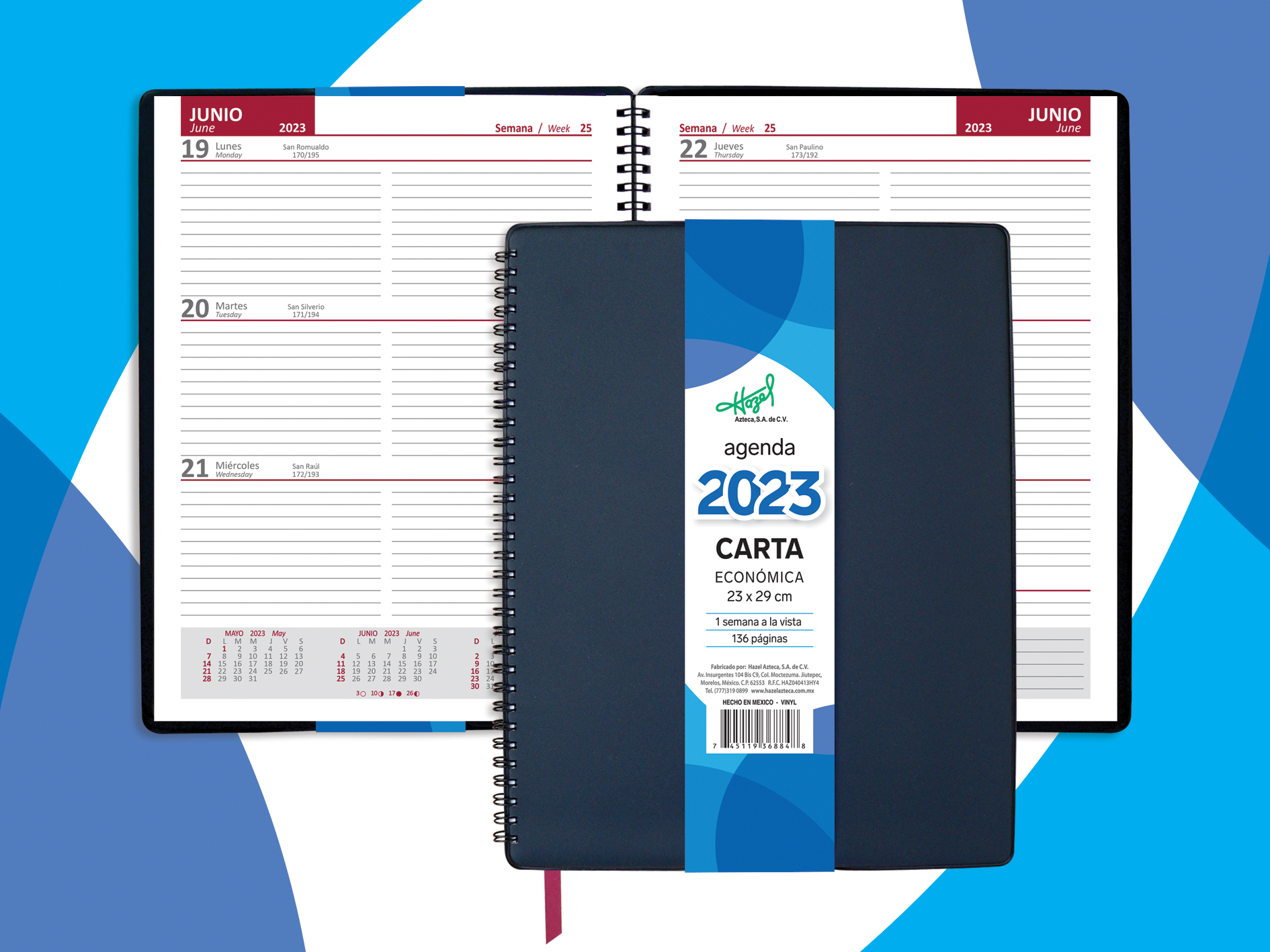 Hazel Azteca - Agendas 2023