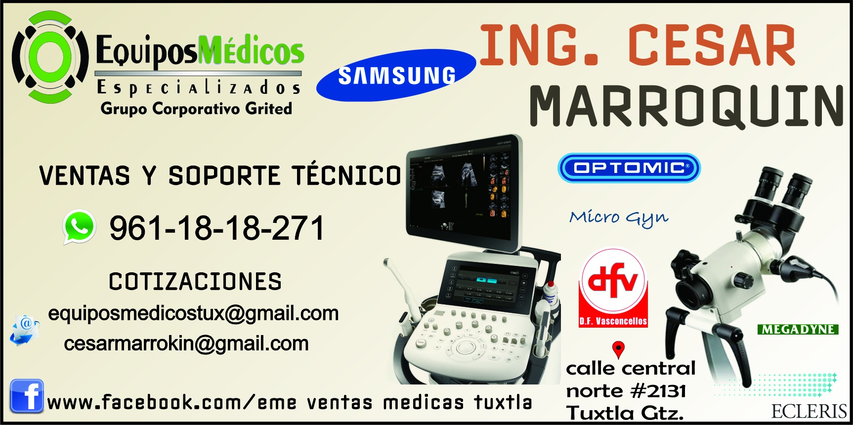 EQUIPOS MEDICOS ESPECIALIZADOS - Inicio