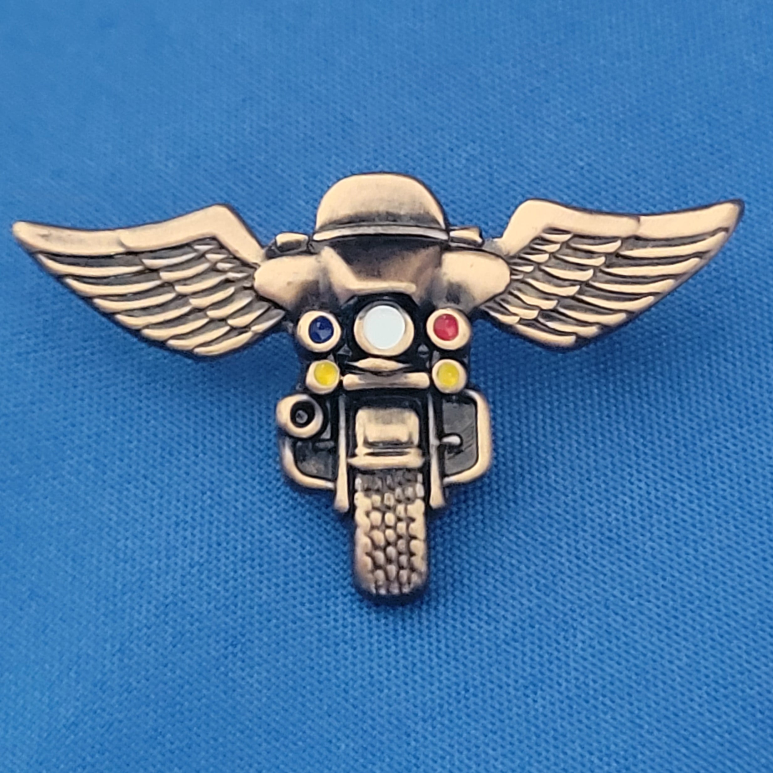Police Motorcycle Wings Pin - Infoupdate.org