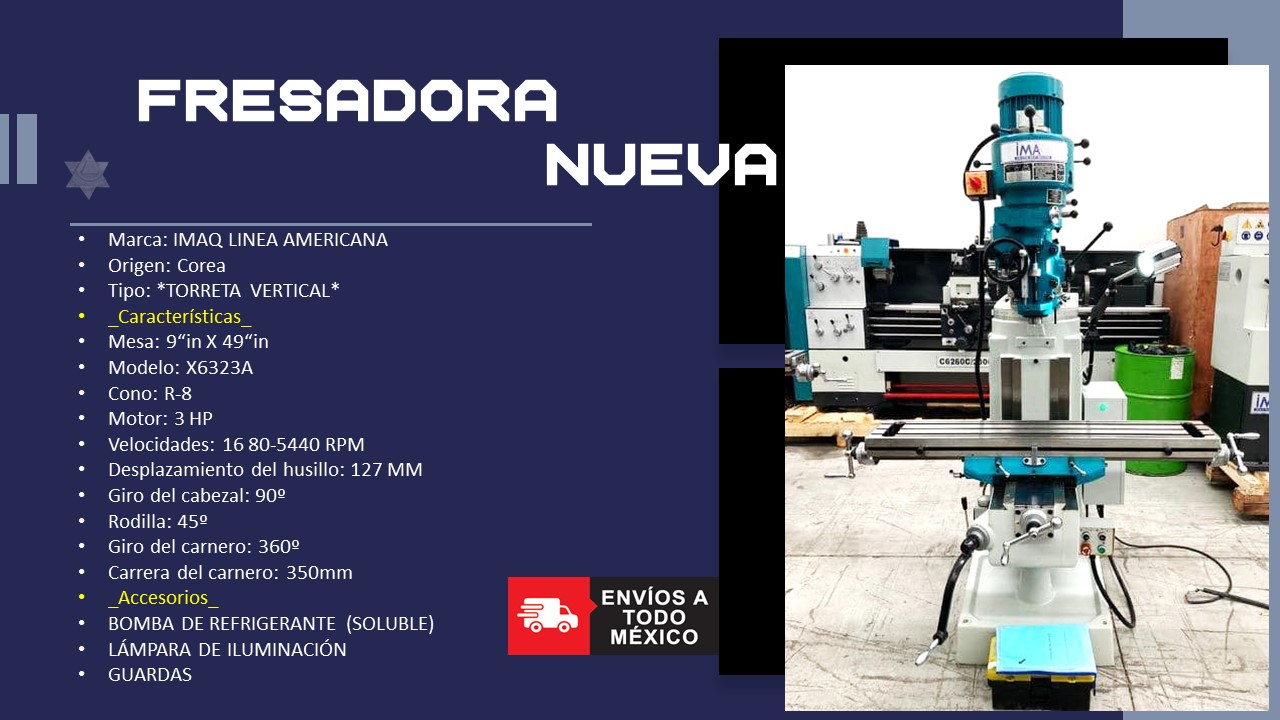 AFILADORAS - MAQUINARIA NUEVA