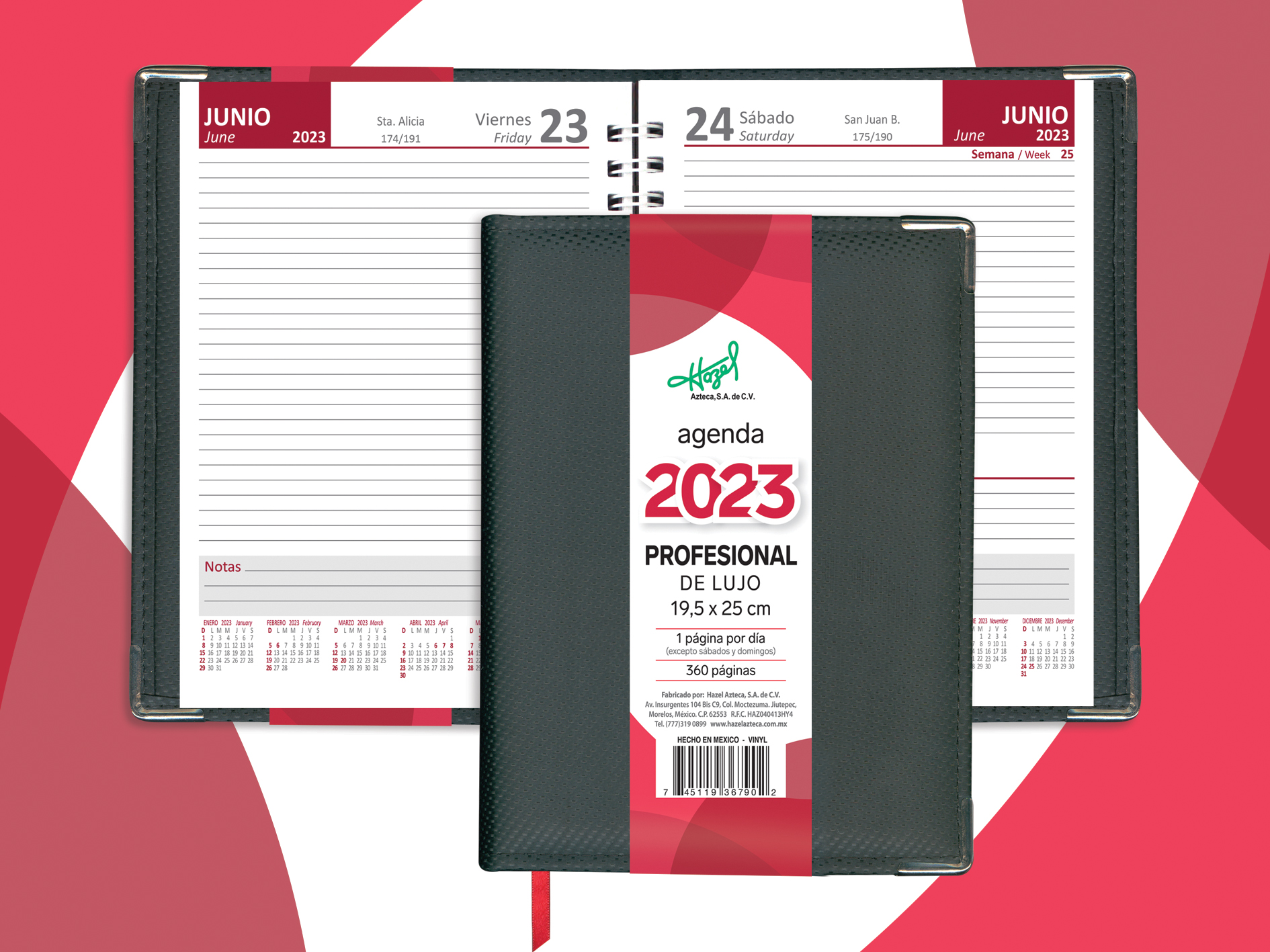 Hazel Azteca - Agendas 2023