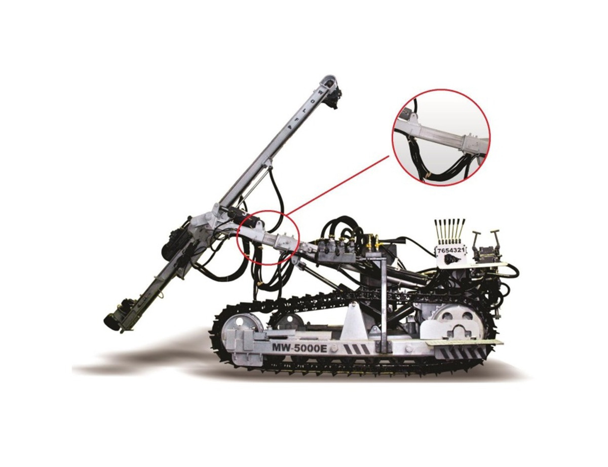 Trackdrill-Hidrotrack Marca Wolf - Compresores Encomi