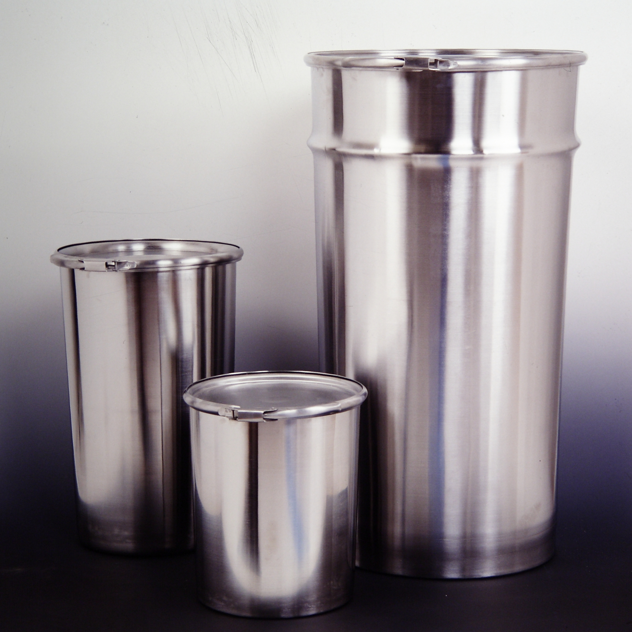 STAINLESS STEEL DRUMS - Recipientes